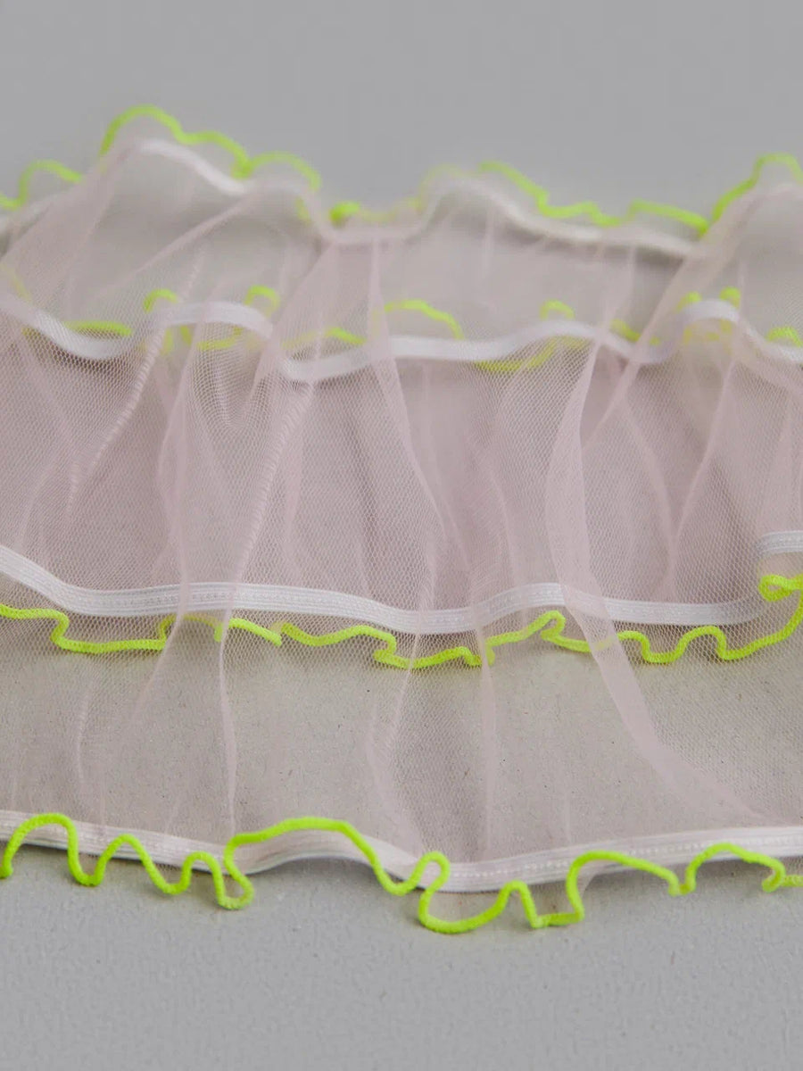 NEON PINK BANDEAU AND STRING SET – Naked Letters